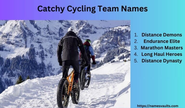 254+ Creative Cycling Team Names: Ideas and Inspiration - Names Vaults
