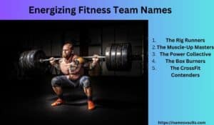 385+ Fitness Team Names to Inspire Your Group - Names Vaults