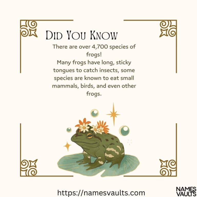 733+ Unique Frog Names (Best Ideas) - Names Vaults