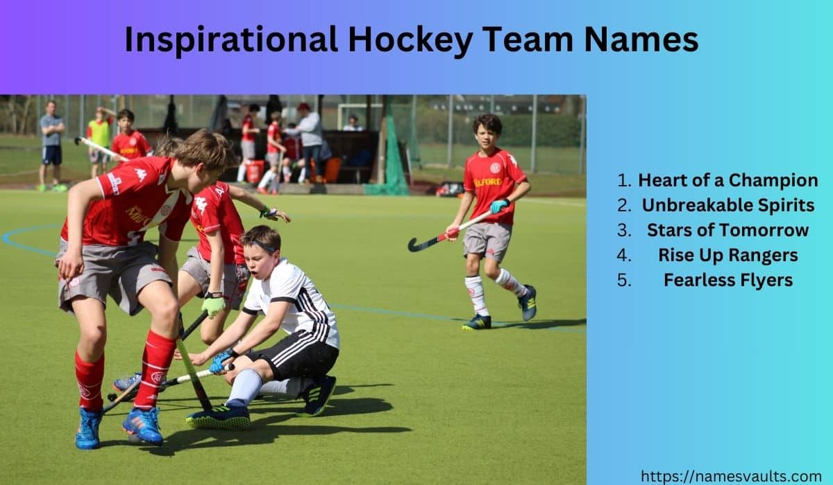 460 Hockey Team Names: Creative Ideas to Inspire Your Team - Names Vaults