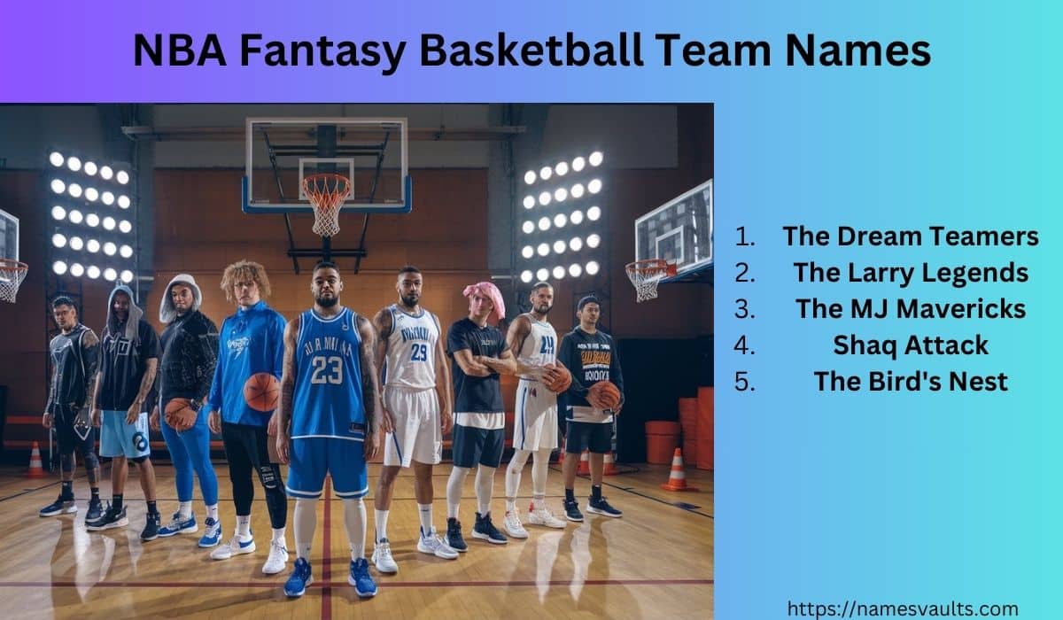 471 Unique Fantasy Basketball Team Names - Names Vaults