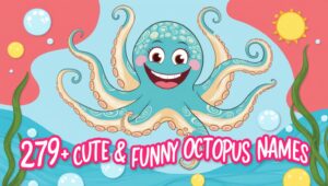279+ Cute & Funny Octopus Names - Names Vaults