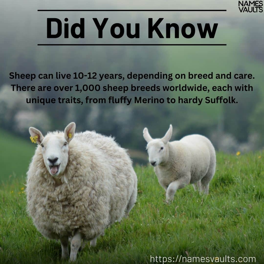 363+ Sheep Names with Meaning - Names Vaults
