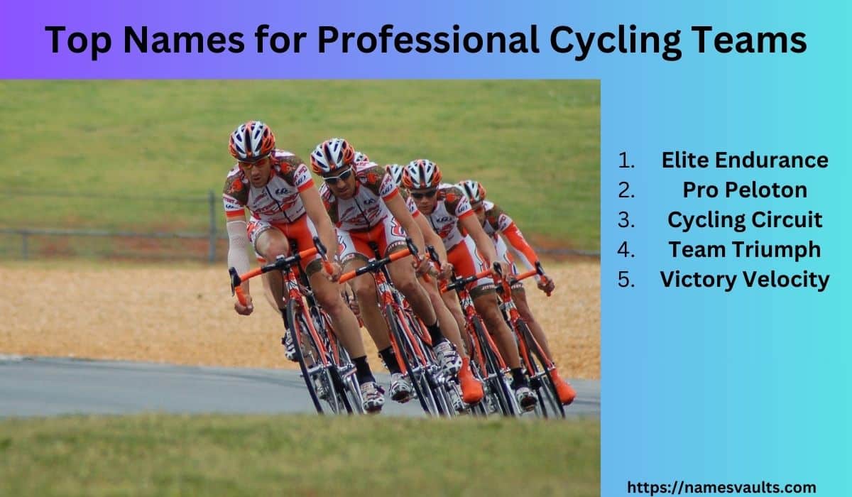 254+ Creative Cycling Team Names: Ideas and Inspiration - Names Vaults