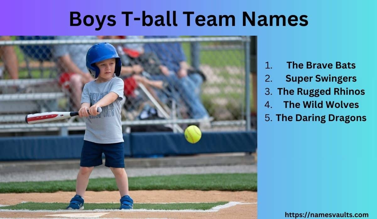 404 Winning TBall Team Names: From Clever to Cute - Names Vaults