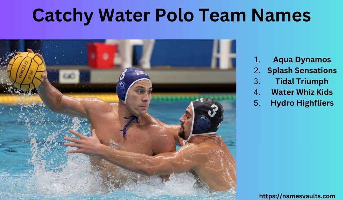 345 Water Polo Team Names to Make Waves & Boost Team Spirit - Names Vaults