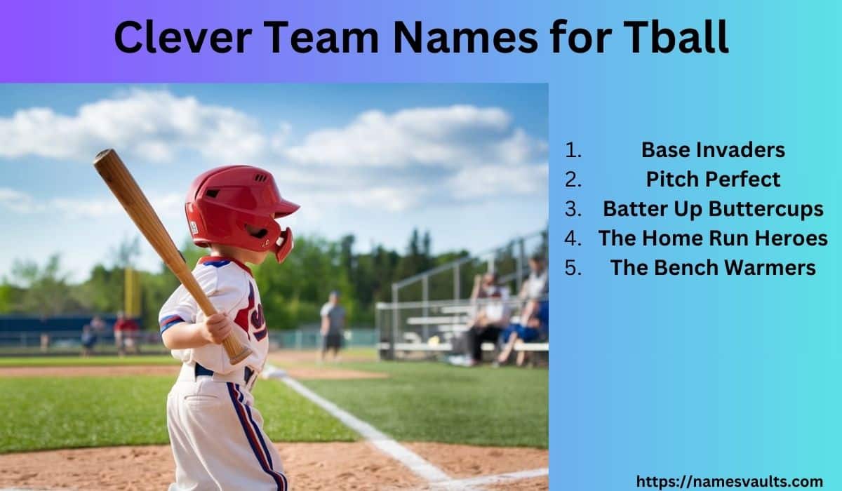 404 Winning TBall Team Names: From Clever to Cute - Names Vaults