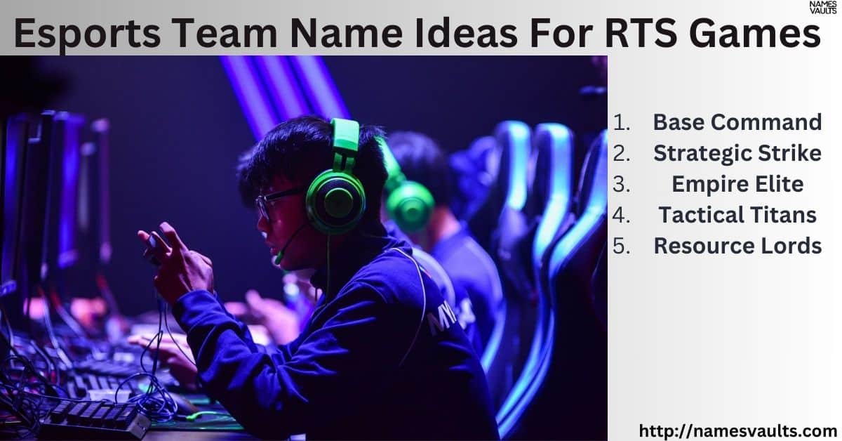 443 Epic Esports Team Names to Dominate Your Next Tournament - Names Vaults