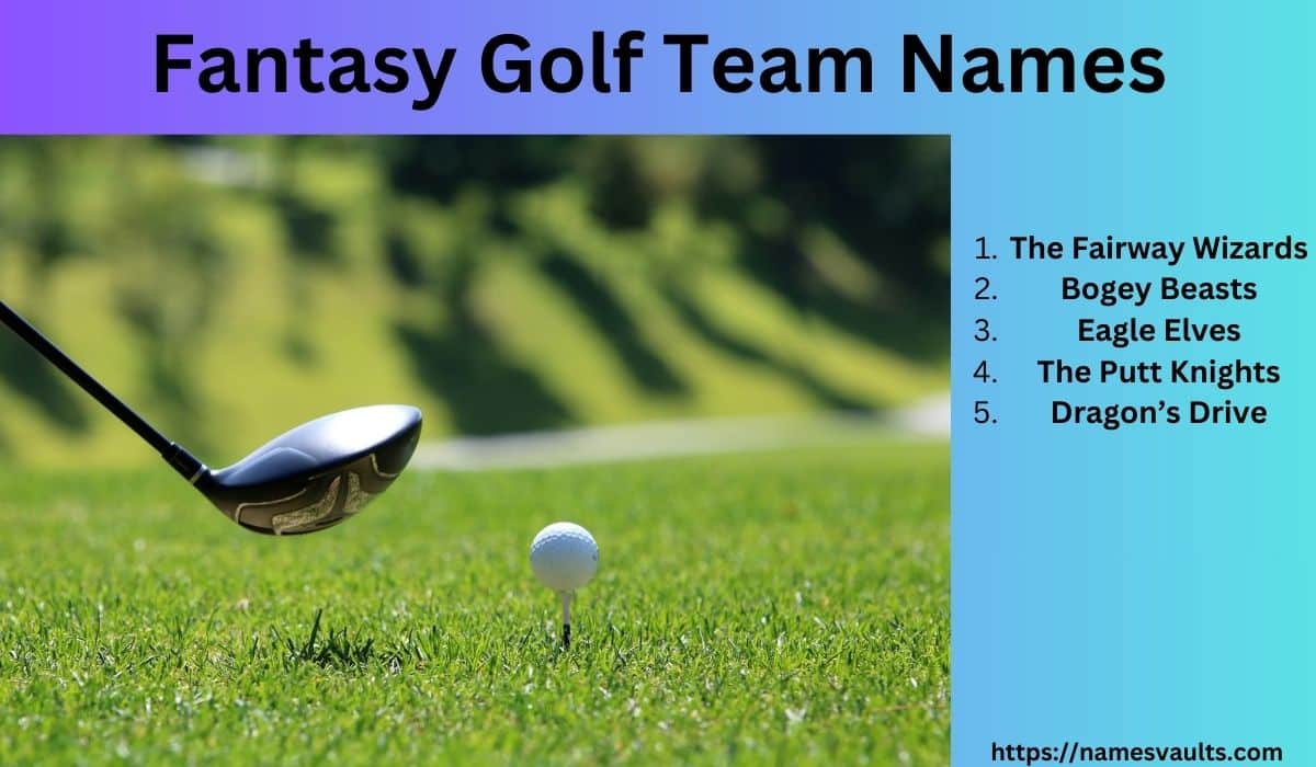373+ Golf Team Names: From Hilarious to Legendary - Names Vaults