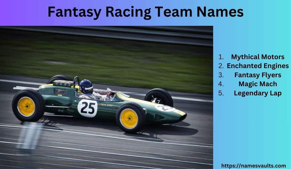 Racing Team Names: 592+ Pro-Level Ideas That Win - Names Vaults