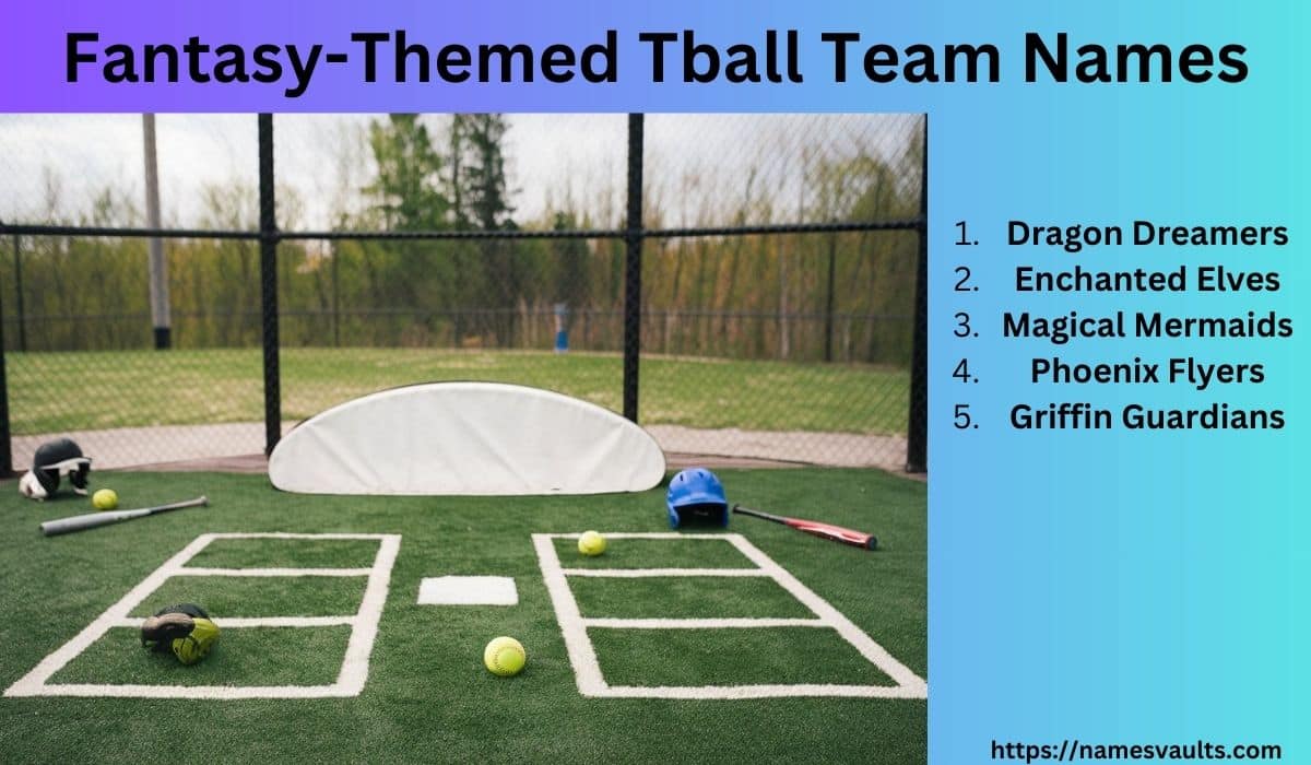 404 Winning TBall Team Names: From Clever to Cute - Names Vaults