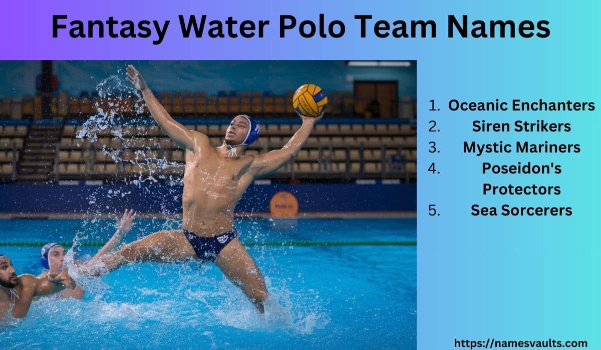 345 Water Polo Team Names to Make Waves & Boost Team Spirit - Names Vaults