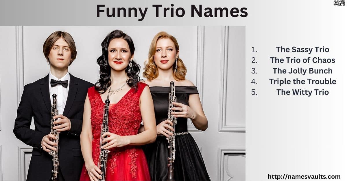 534+ Creative Trio Names for 3: Funny, Cool & Cute Ideas - Names Vaults