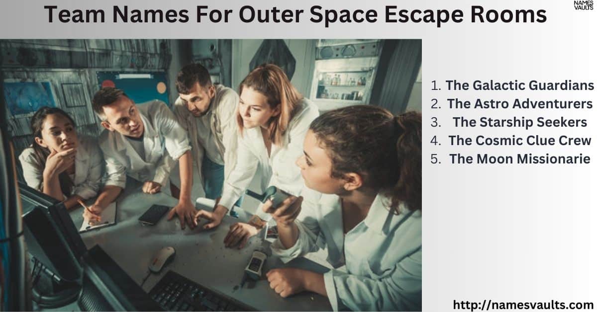 515+ Catchy Escape Room Team Names to Dominate Any Game - Names Vaults