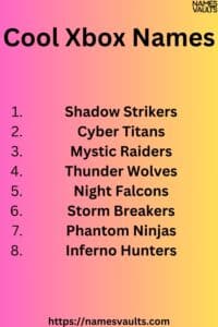 396+ Great Xbox Names Ideas You’ll Absolutely Love - Names Vaults