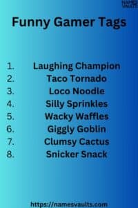 456+ Cool Gamer Tags: Funny, Unique & Standout Ideas - Names Vaults