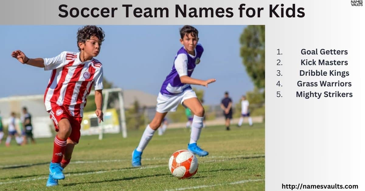 Team Names for Kids: 315+ Coolest & Most Creative Picks - Names Vaults