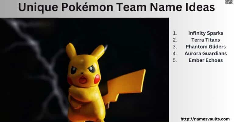 Pokémon Team Names: 380 Ideas to Keep Your Rivals Guessing - Names Vaults